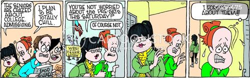 Sat Test Cartoons and Comics - funny pictures from CartoonStock