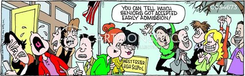 Early Admissions Cartoons and Comics - funny pictures from CartoonStock