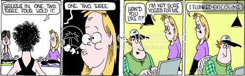 Focus Exercises Cartoons and Comics - funny pictures from CartoonStock