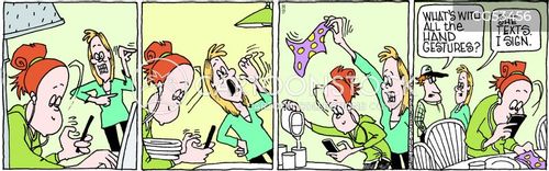 Keep In Touch Cartoons and Comics - funny pictures from CartoonStock