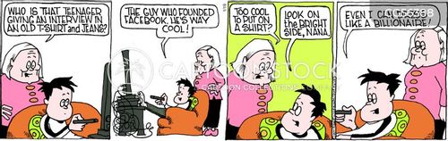 Attire Trends Cartoons and Comics - funny pictures from CartoonStock