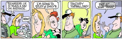 Average Day Cartoons and Comics - funny pictures from CartoonStock