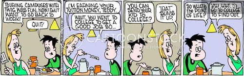 Quit Work Cartoons and Comics - funny pictures from CartoonStock