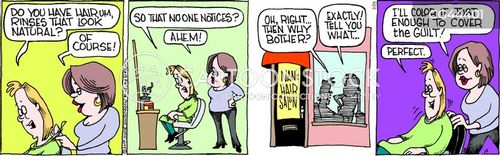 Color Bleeding Cartoons and Comics - funny pictures from CartoonStock