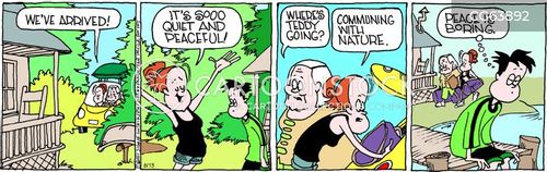 Rural Nature Cartoons and Comics - funny pictures from CartoonStock