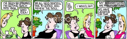 Getting Stressed Cartoons and Comics - funny pictures from CartoonStock