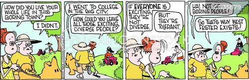 Not Exciting Cartoons and Comics - funny pictures from CartoonStock