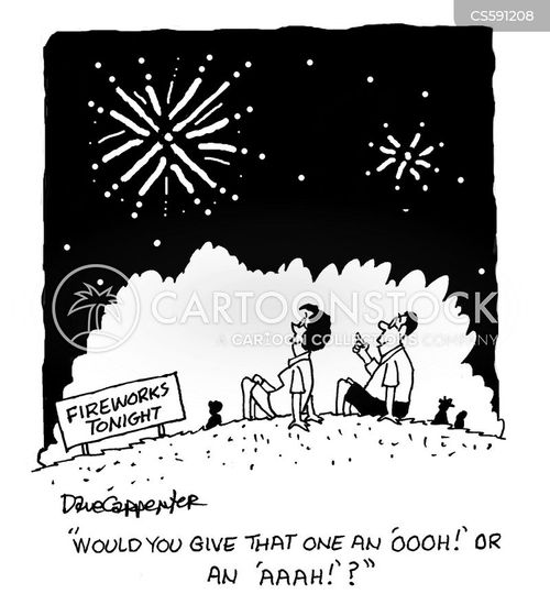 Firework Display Cartoons and Comics - funny pictures from CartoonStock