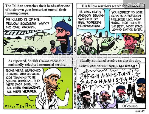 Fort Hood Shooting Cartoons and Comics - funny pictures from CartoonStock