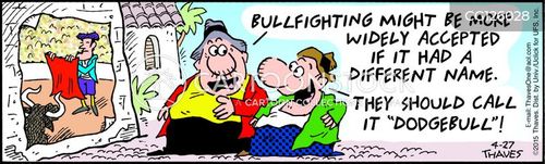 Bullfighting Cartoons and Comics - funny pictures from CartoonStock
