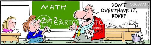 Addition Tables Cartoons and Comics - funny pictures from CartoonStock