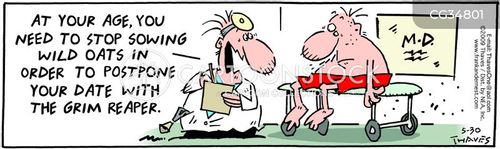 Age And Health Cartoons and Comics - funny pictures from CartoonStock