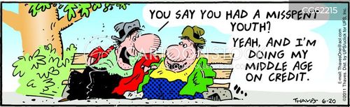 Misspent Cartoons and Comics - funny pictures from CartoonStock