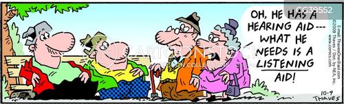 Audio Communication Cartoons and Comics - funny pictures from CartoonStock