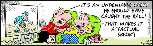 Baseball Error Cartoons and Comics - funny pictures from CartoonStock