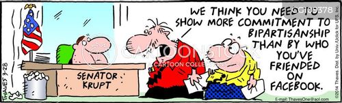 Bipartisan Commitment Cartoons and Comics - funny pictures from ...