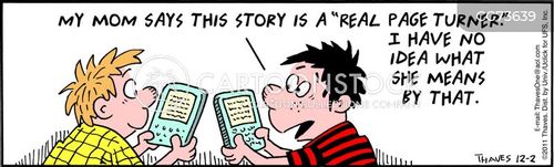 Reader Engagement Cartoons and Comics - funny pictures from CartoonStock