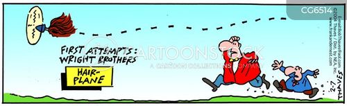 Wright Brother Cartoons and Comics - funny pictures from CartoonStock