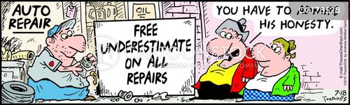 Auto Repair Cartoons and Comics - funny pictures from CartoonStock