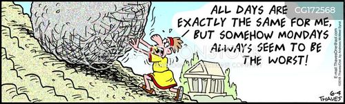 Average Day Cartoons and Comics - funny pictures from CartoonStock