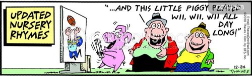 Nintendo Wii Cartoons and Comics - funny pictures from CartoonStock