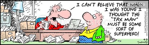 Taxmasters Cartoons and Comics - funny pictures from CartoonStock