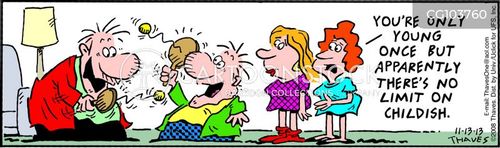 Childish Cartoons and Comics - funny pictures from CartoonStock