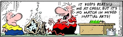 Chess Computer Cartoons and Comics - funny pictures from CartoonStock