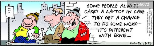 Portable Computer Cartoons and Comics - funny pictures from CartoonStock