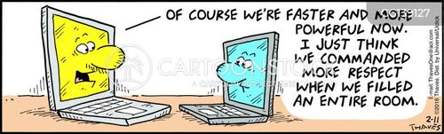 Computer Speed Cartoons and Comics - funny pictures from CartoonStock