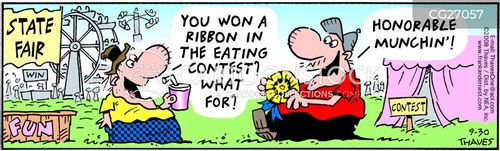 Fruit Contest Cartoons and Comics - funny pictures from CartoonStock