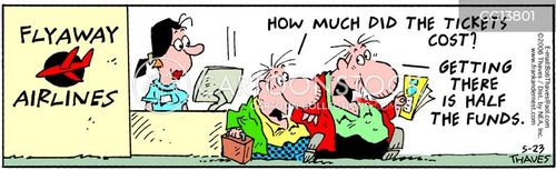 Travel Expenditure Cartoons and Comics - funny pictures from CartoonStock