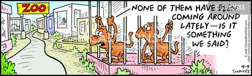 Self-distancing Cartoons and Comics - funny pictures from CartoonStock