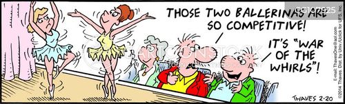 Ballet Masters Cartoons and Comics - funny pictures from CartoonStock