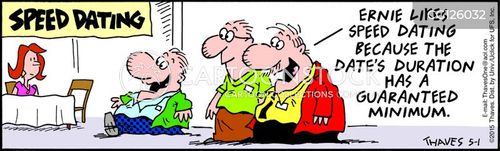 Speed Date Ideas Cartoons and Comics - funny pictures from CartoonStock