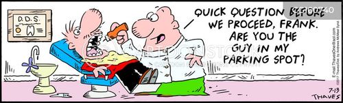 Dental Question Cartoons and Comics - funny pictures from CartoonStock