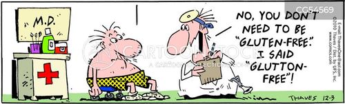 Glutonous Cartoons and Comics - funny pictures from CartoonStock
