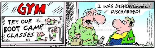 Boot Camp Cartoons and Comics - funny pictures from CartoonStock
