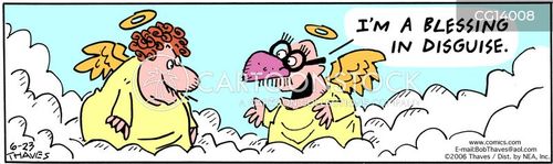 Blessings In Disguise Cartoons and Comics - funny pictures from ...