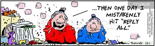 Reply All Cartoons and Comics - funny pictures from CartoonStock