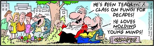 Fungi Cartoons and Comics - funny pictures from CartoonStock