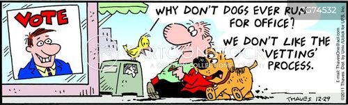 Political Check Cartoons and Comics - funny pictures from CartoonStock