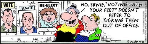 Floor Vote Cartoons and Comics - funny pictures from CartoonStock