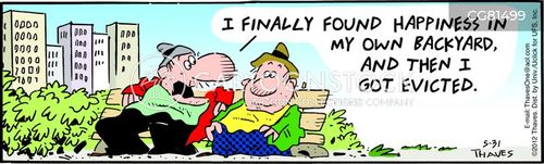Backyard Scene Cartoons and Comics - funny pictures from CartoonStock
