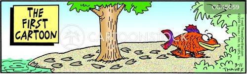 Evolutionary First Cartoons and Comics - funny pictures from CartoonStock