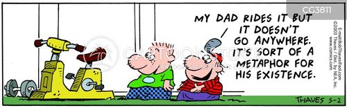 Cardio Machines Cartoons and Comics - funny pictures from CartoonStock