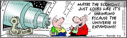Cosmic Change Cartoons and Comics - funny pictures from CartoonStock
