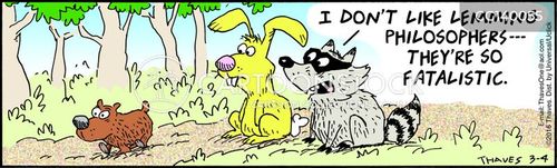 Accepting Fate Cartoons and Comics - funny pictures from CartoonStock