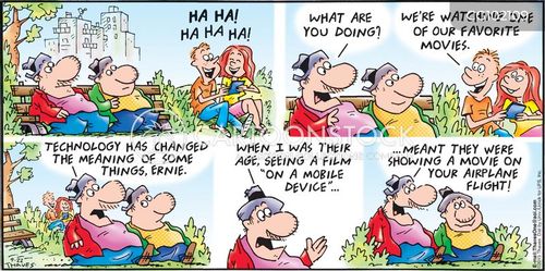 Generation Cartoons and Comics - funny pictures from CartoonStock