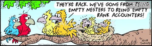 Empty Account Cartoons and Comics - funny pictures from CartoonStock